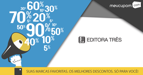 Cupom Editora 3 | Descontos e Cashback - Maio 2026
