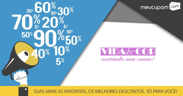 Cupom Vida & Cor | Descontos e Cashback - Agosto 2025